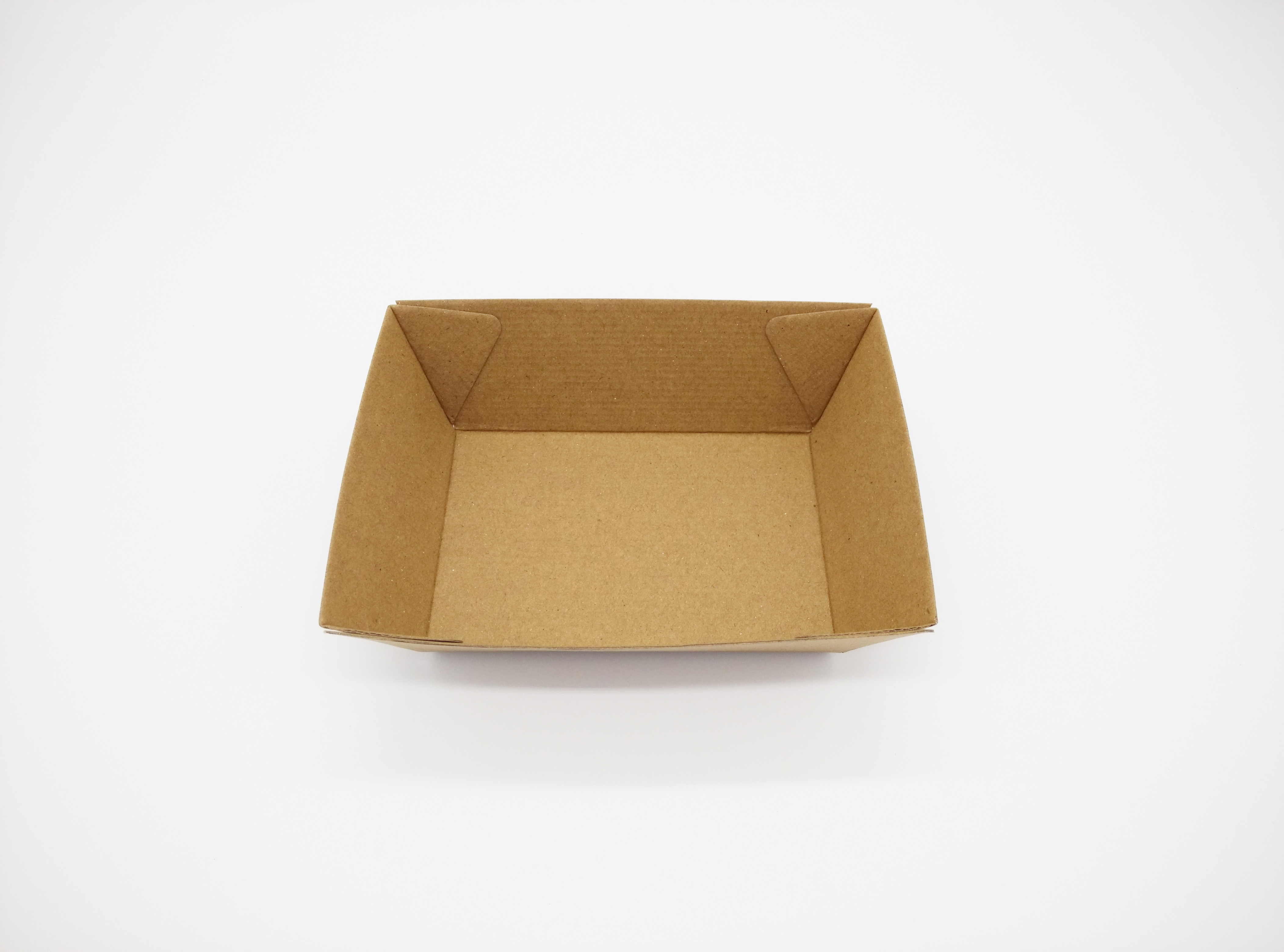Small Compostable Cardboard Food Trays 13x9x5cms (500)