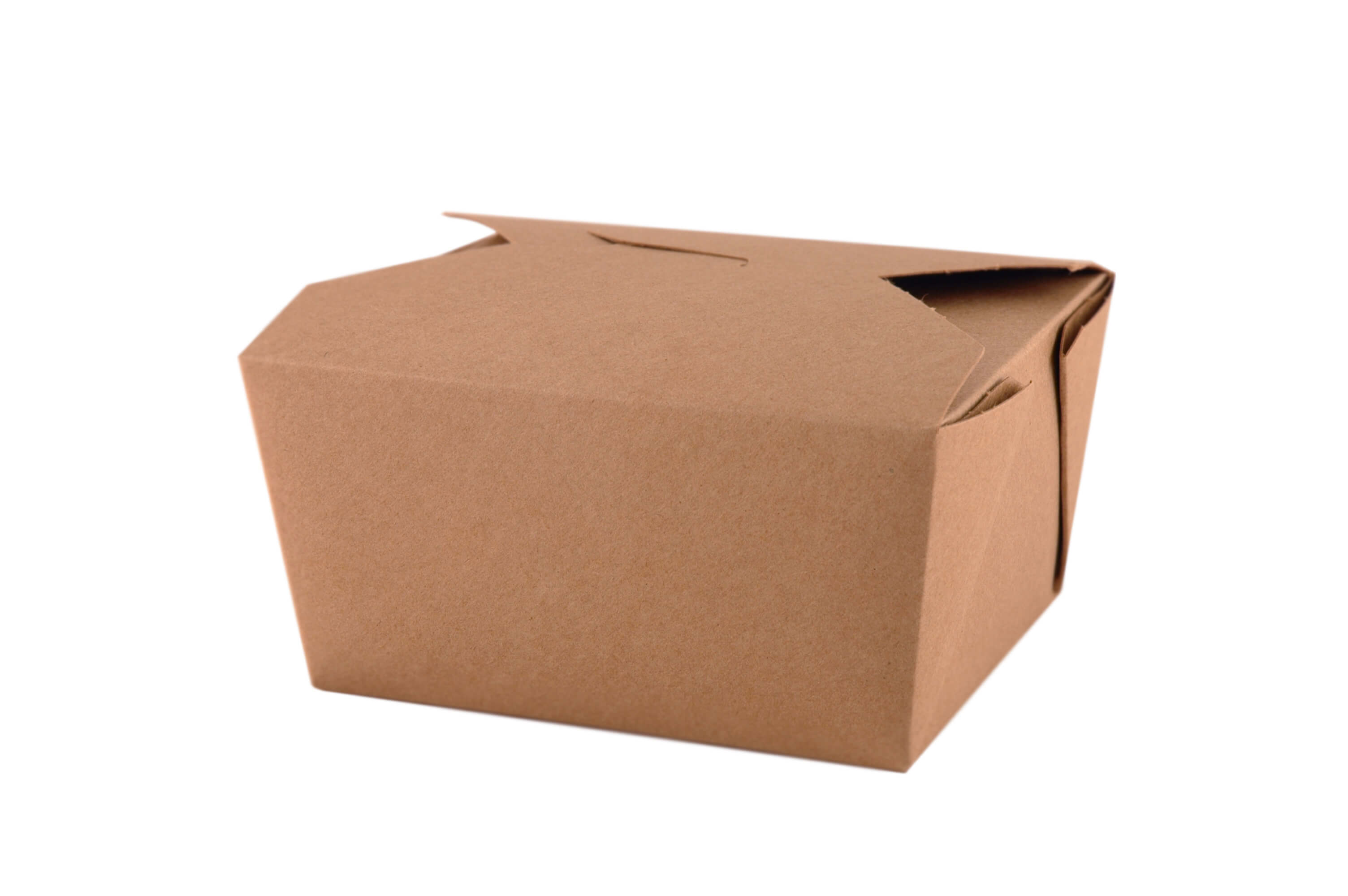 BIOK1 Paper Food Box AMB Kraft No 1 360 